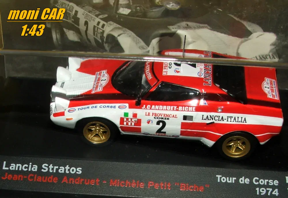 LANCIA Stratos No.2 - Jean-Claude Andruet - Michele Petit "Biche ...