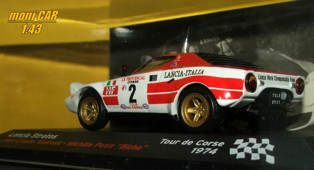 LANCIA Stratos No.2 - Jean-Claude Andruet - Michele Petit "Biche ...